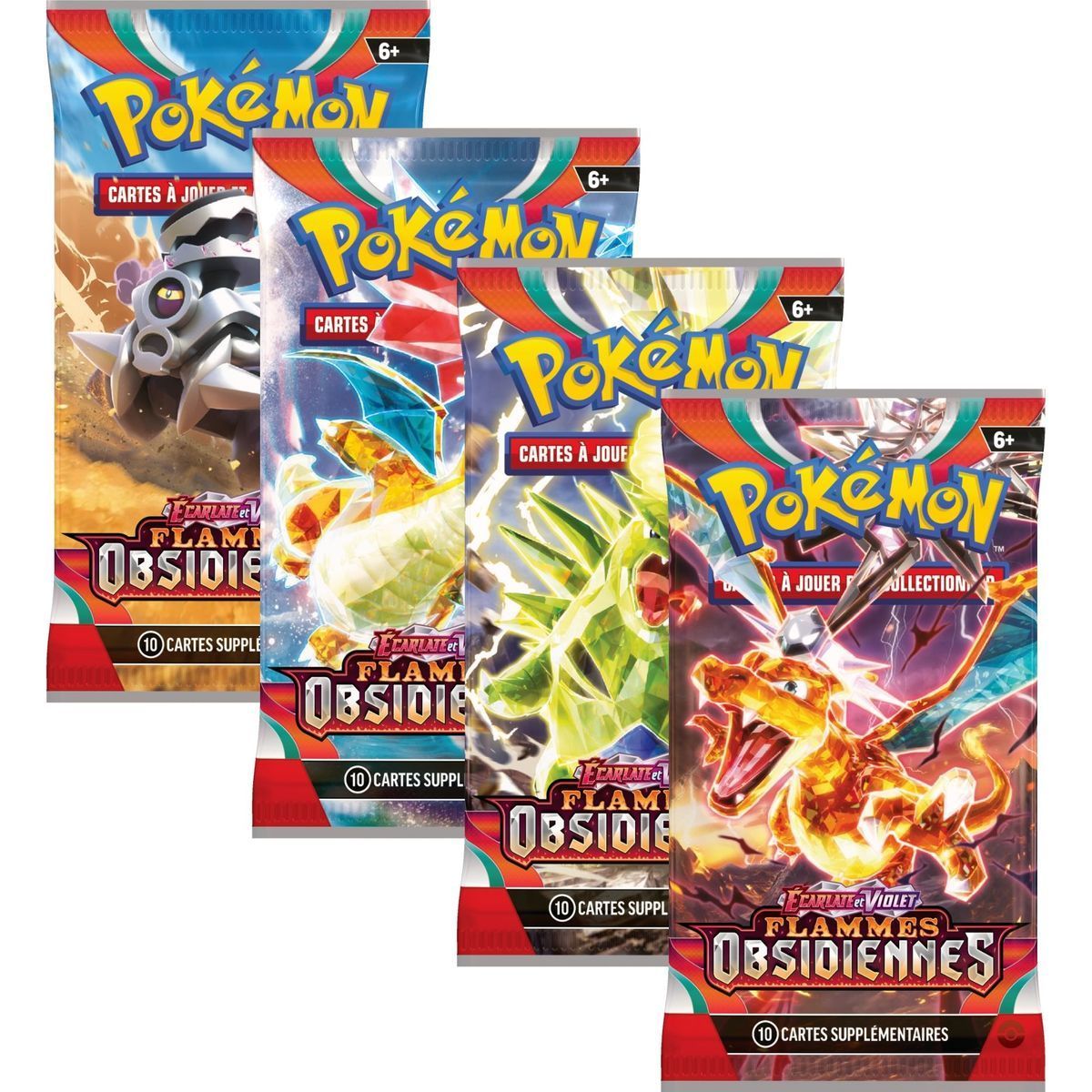 BOOSTER EV03 - FLAMMES OBSIDIENNES – La Guilde des Cartes